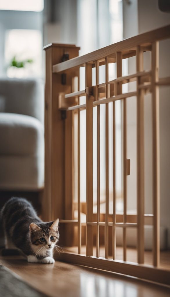 7 DIY Gates For Cats (Safe & Budget-Friendly) - Petsmond
