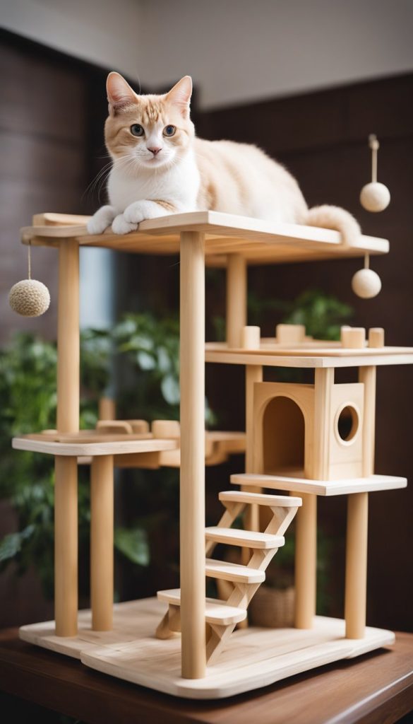 101 DIY Cat Tree House Ideas (Easy & Fast) - Petsmond