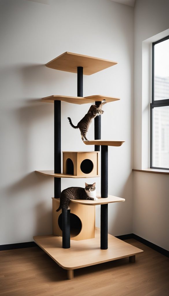 101 DIY Cat Tree House Ideas (Easy & Fast) - Petsmond