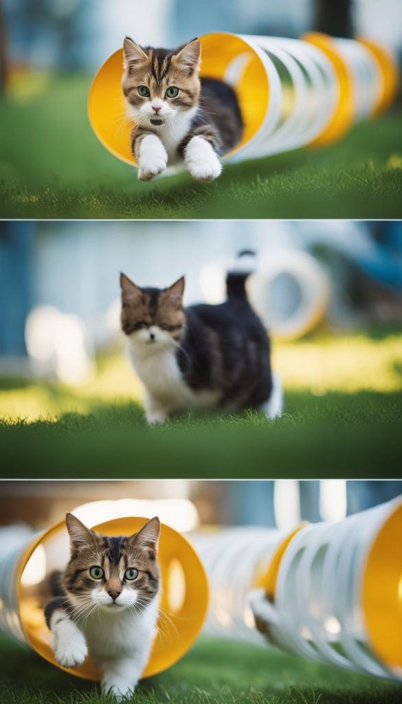 How to Build a DIY Cat Agility Tunnel (Easily) - Petsmond