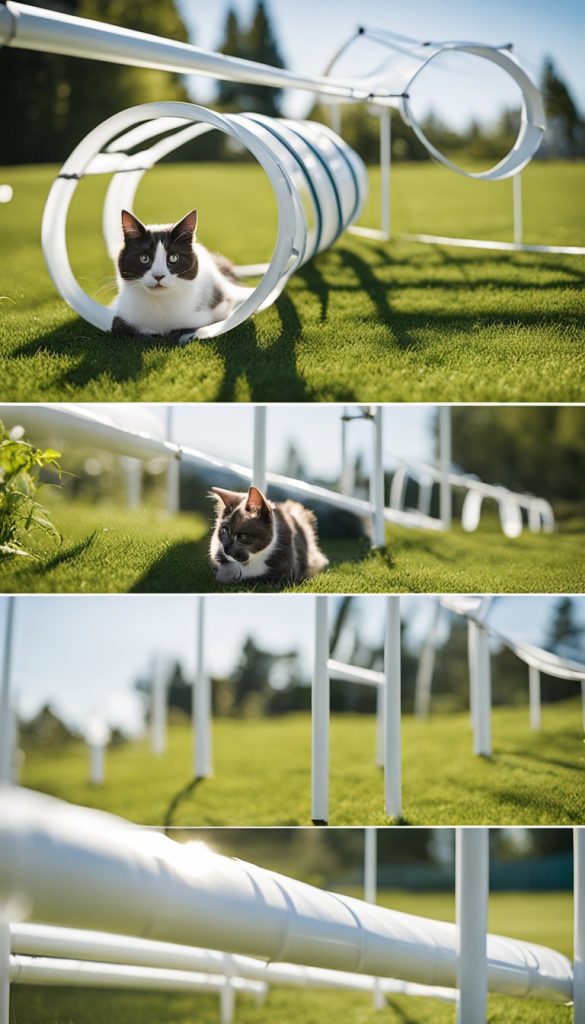 How to Build a DIY Cat Agility Tunnel (Easily) - Petsmond